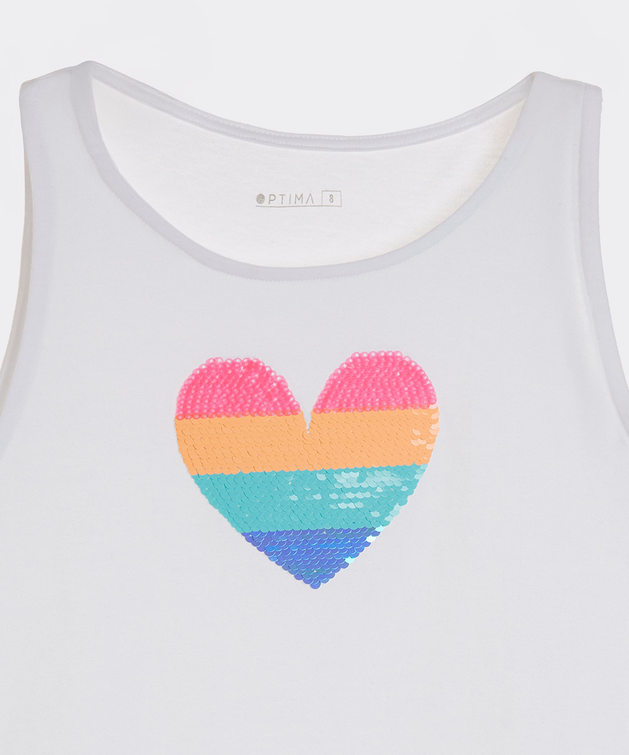 Playera Tank Top de Niña Infantil - Optima