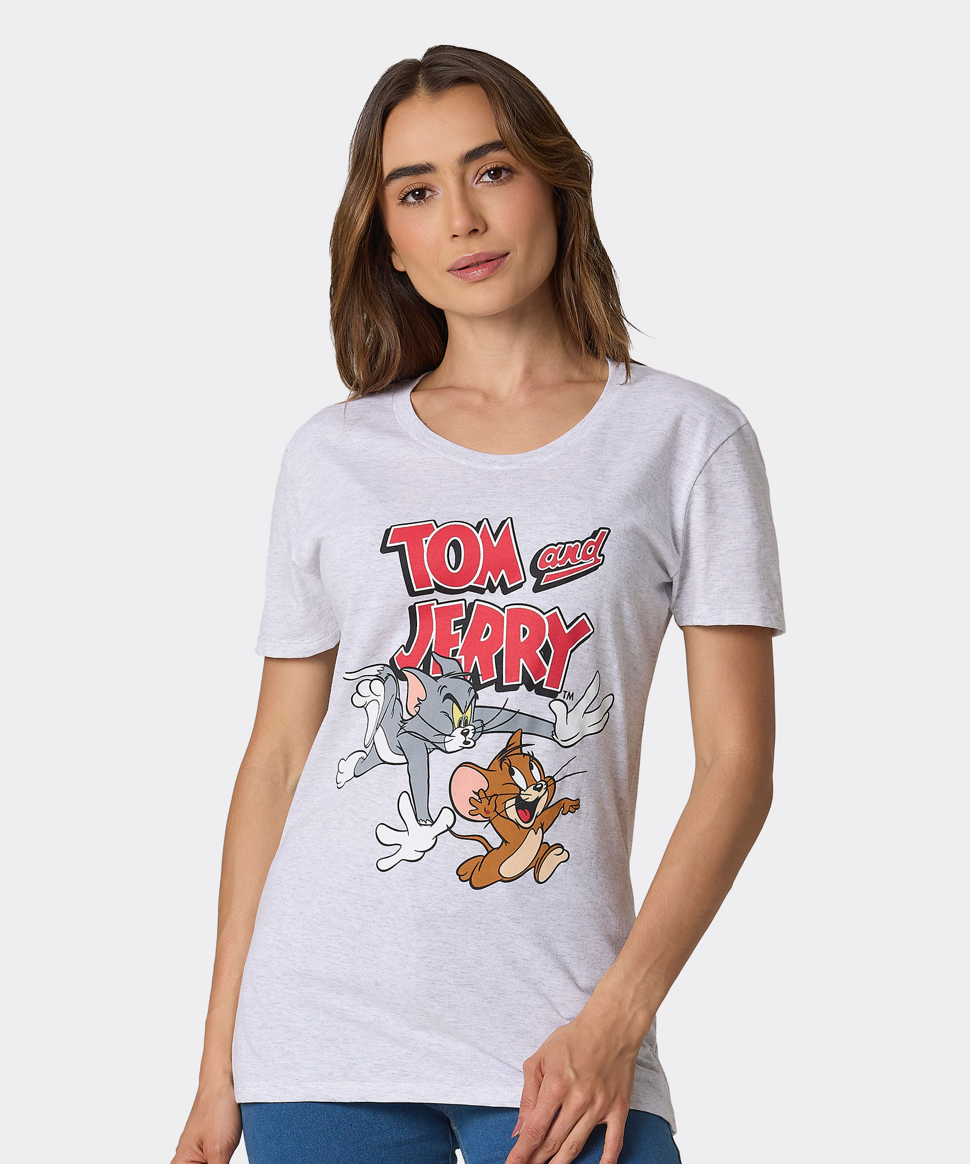 Playera de Licencia Tom And Jerry de Dama - Optima